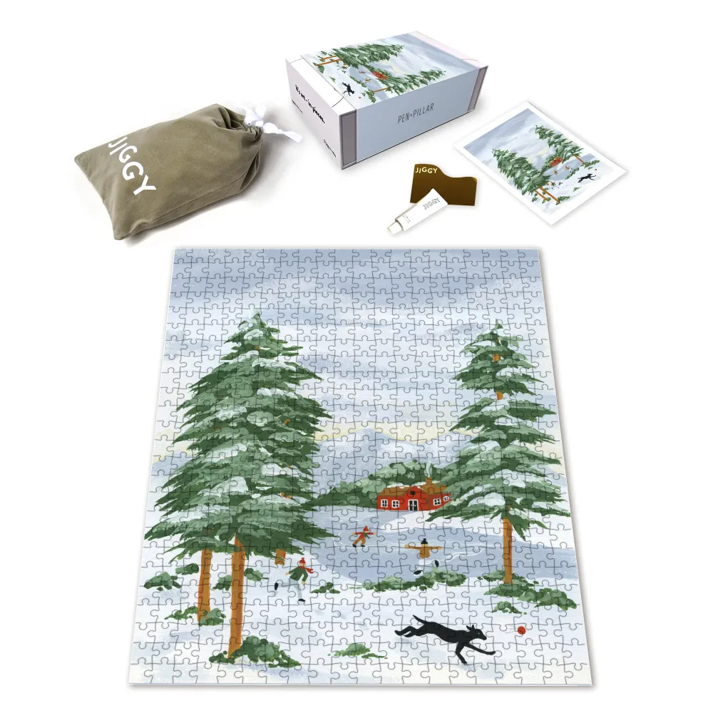 Pen+Pillar, Snow Day – JIGGY Puzzles