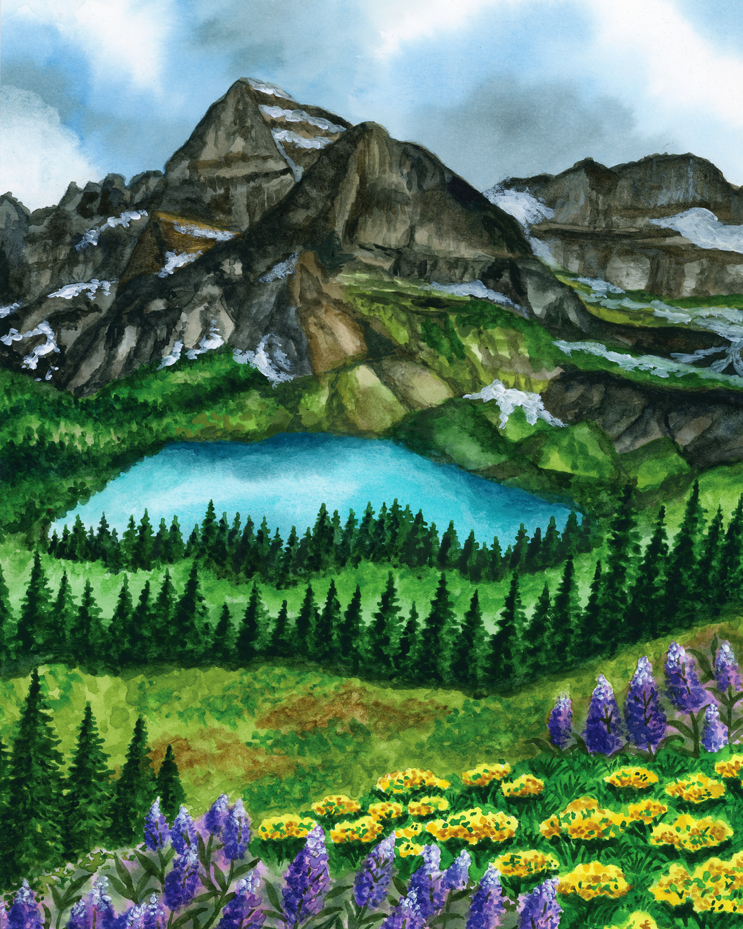 Glacier National Park by Kendra VanDruff – JIGGY Puzzles
