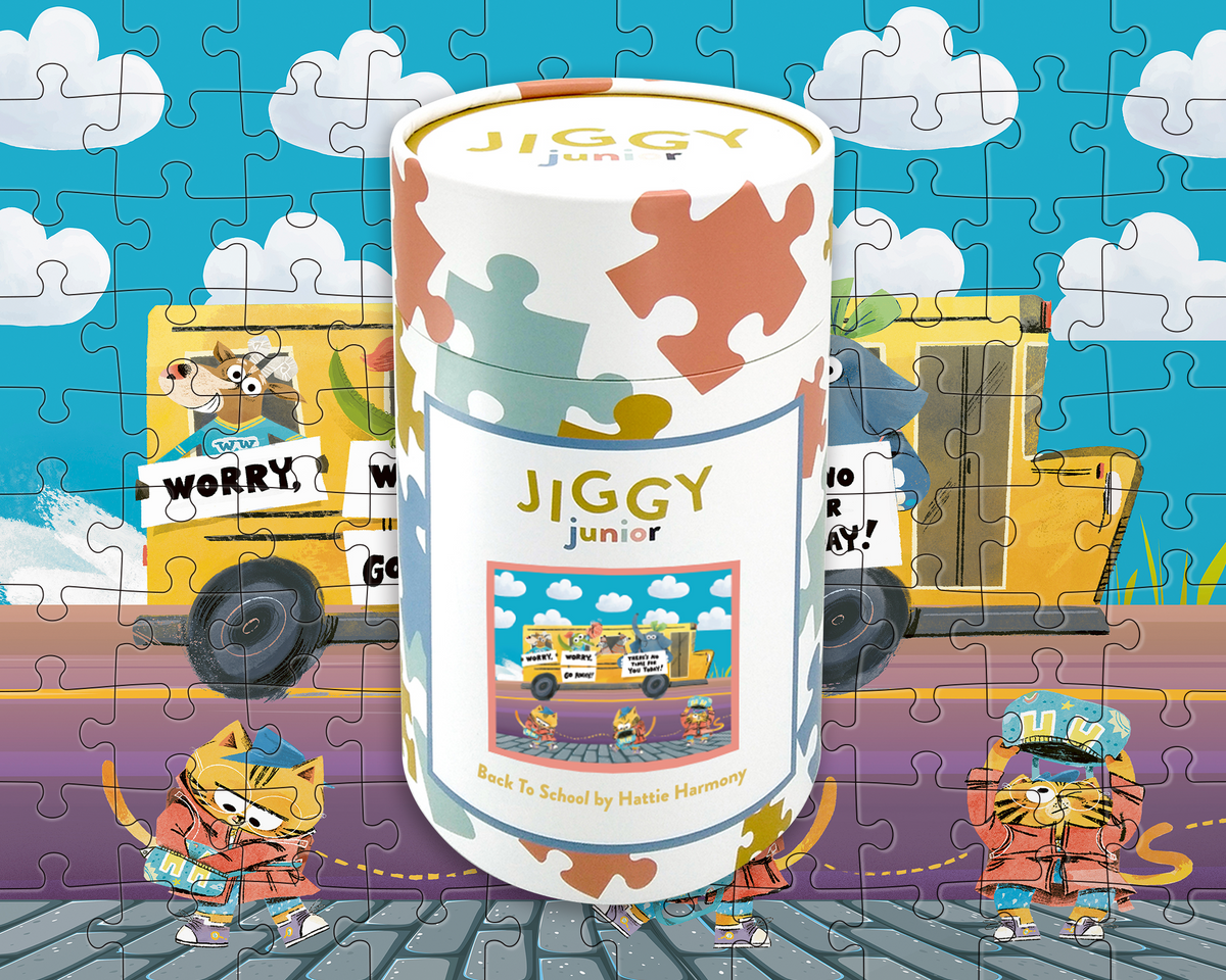 JIGGY Junior, Hattie Harmony, Back To School – JIGGY Puzzles