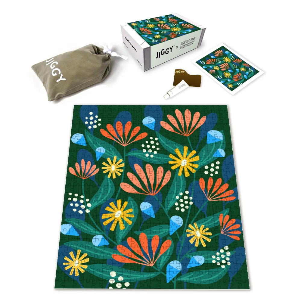 Deep Forest Bloom by Rebecca Jane Woolbright – JIGGY Puzzles
