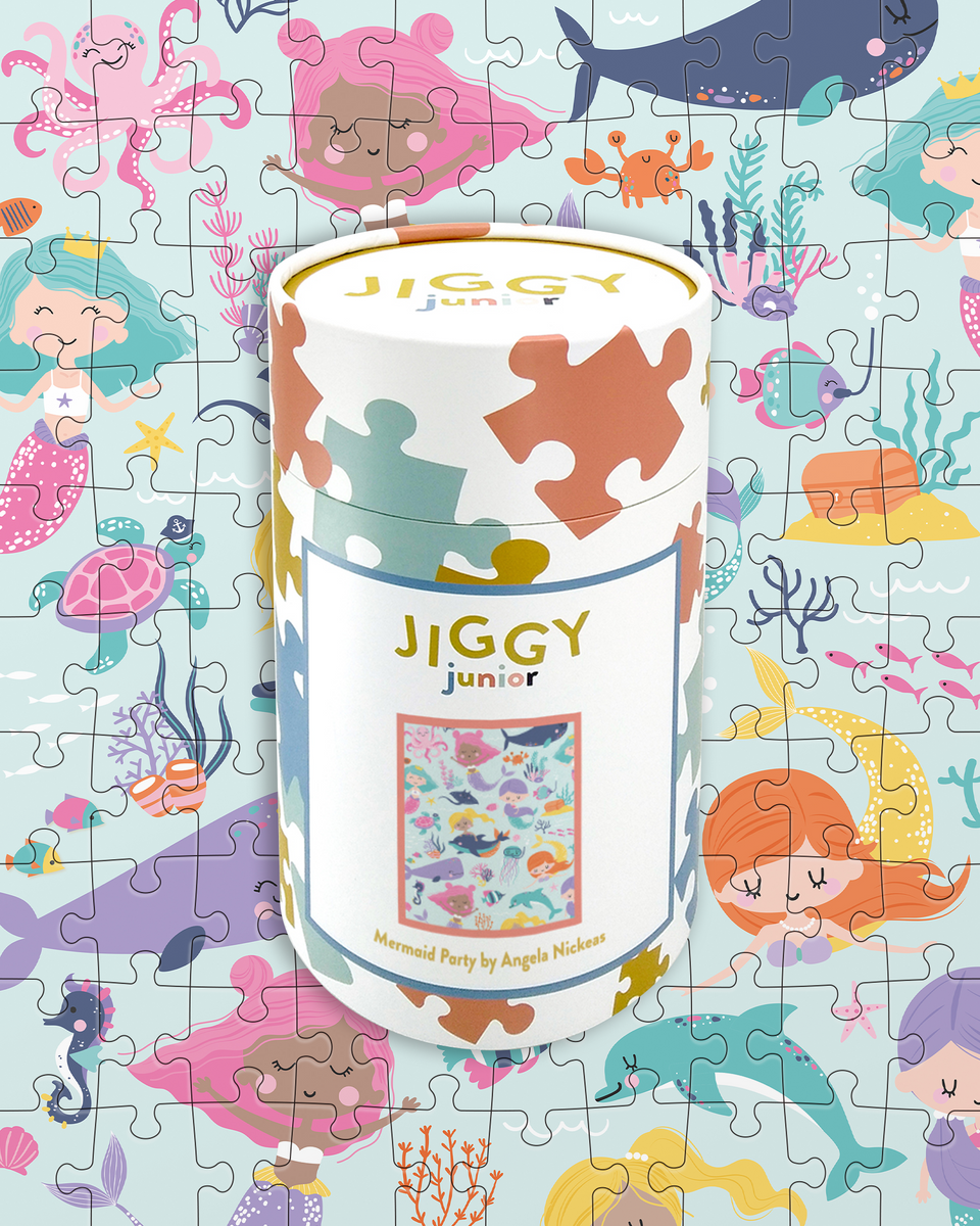 JIGGY Junior, Mermaid Party by Angela Nickeas – JIGGY Puzzles