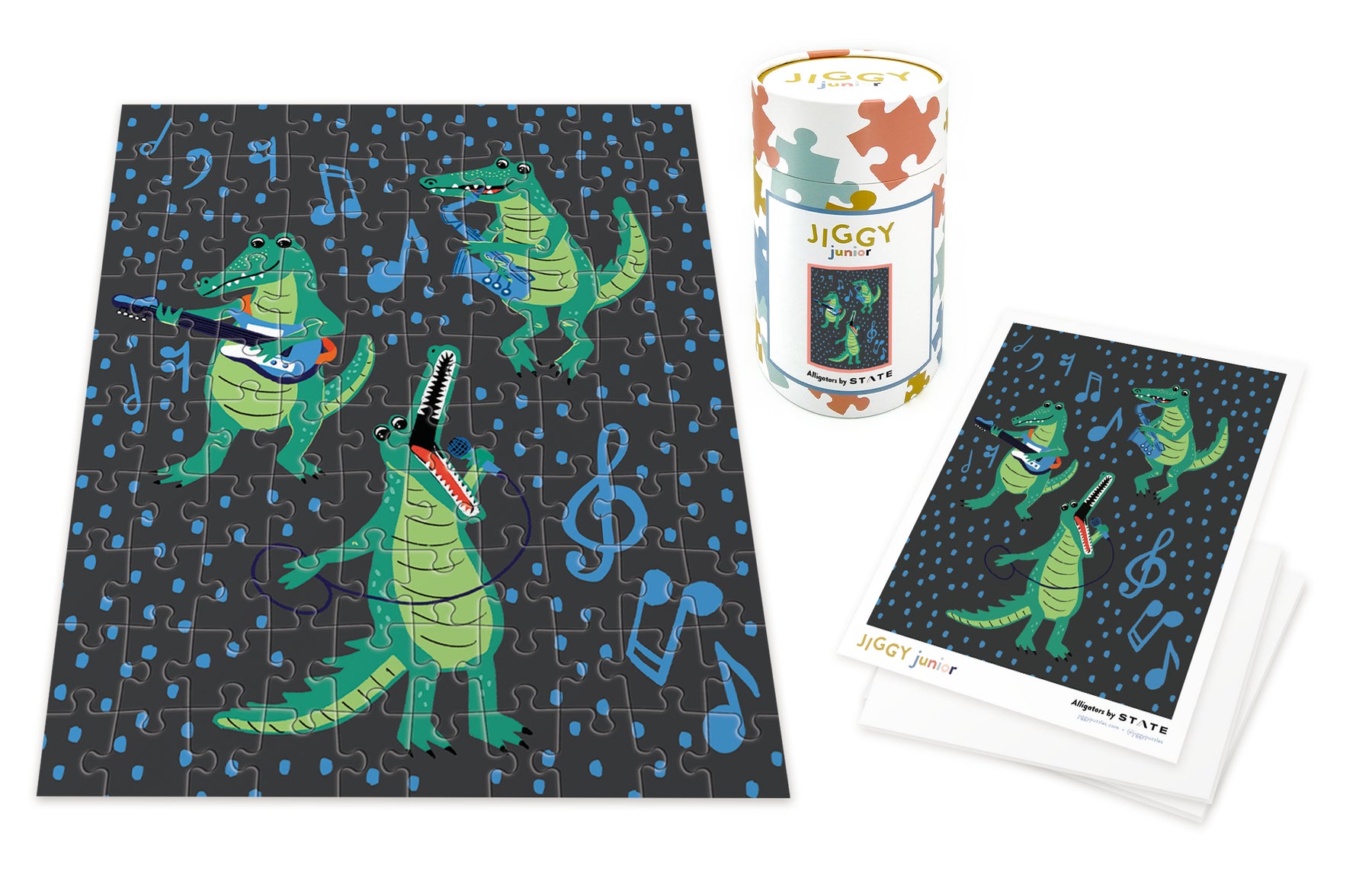 JIGGY Junior x State Bags, Alligators – JIGGY Puzzles