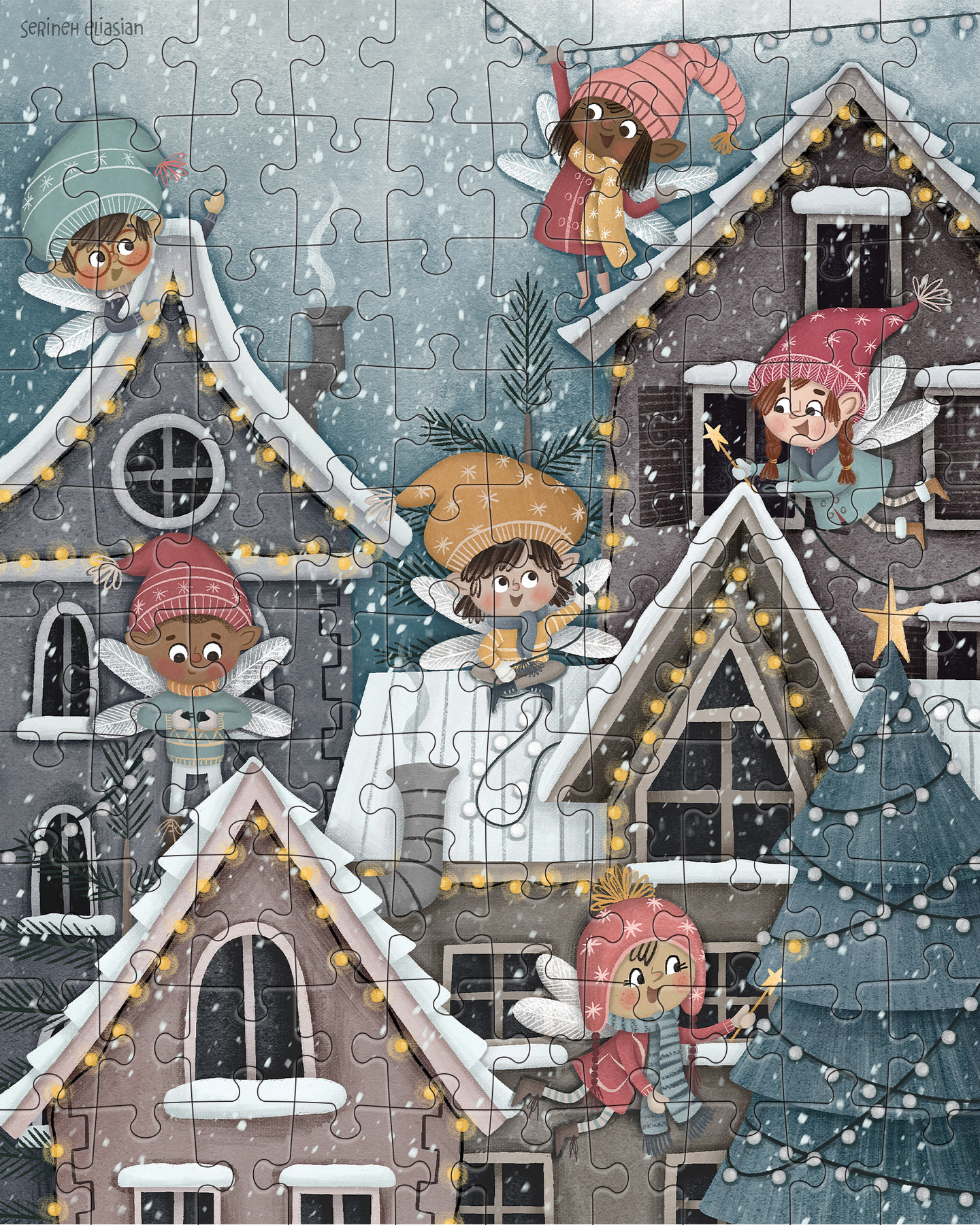 JIGGY Junior, City Twinkles by Serineh Eliasian – JIGGY Puzzles