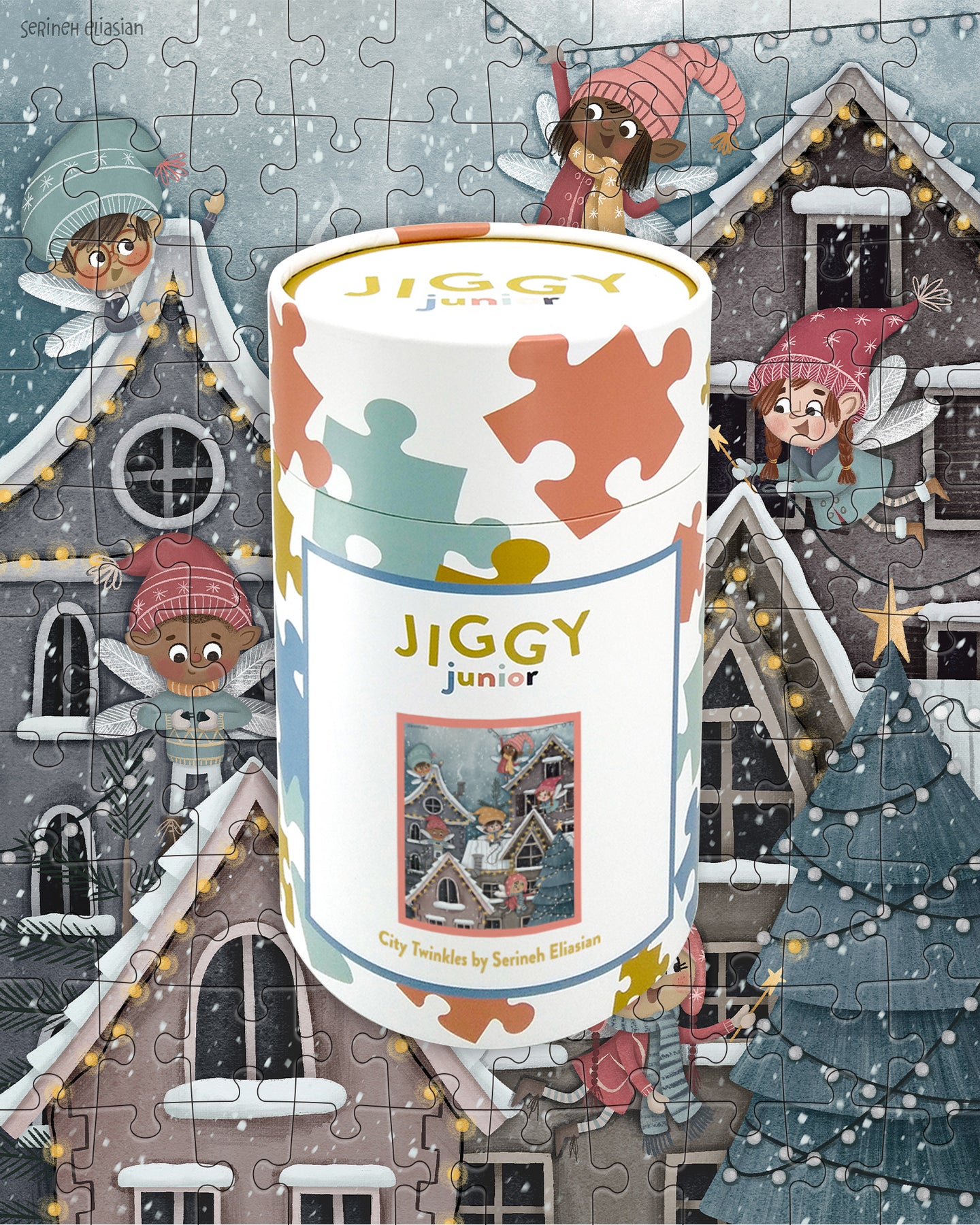 JIGGY Junior, City Twinkles by Serineh Eliasian – JIGGY Puzzles