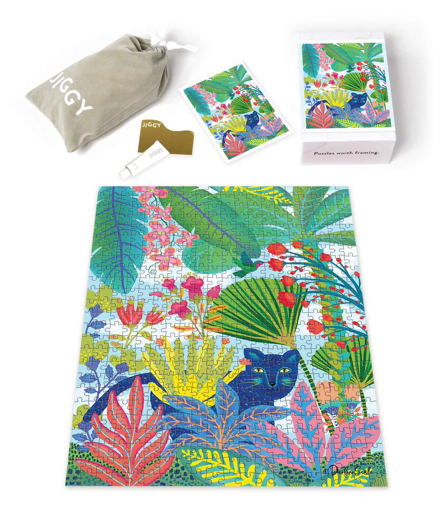 It's A Jungle by Darlene Seale – JIGGY Puzzles