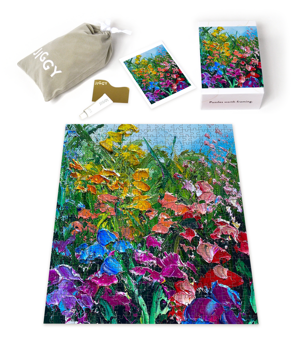 JIGGY x Julia S. Powell, Flower Fields – JIGGY Puzzles