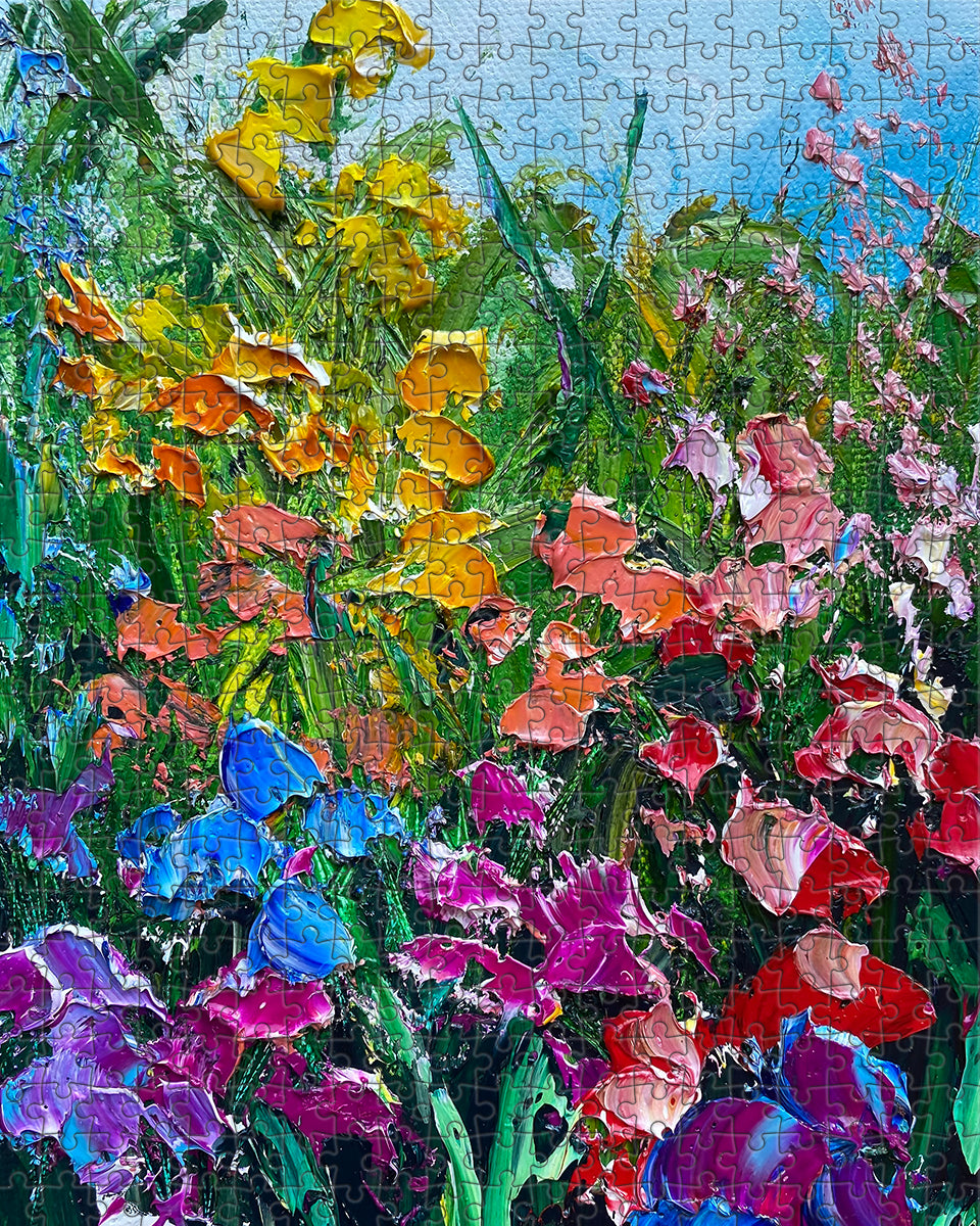 JIGGY x Julia S. Powell, Flower Fields – JIGGY Puzzles