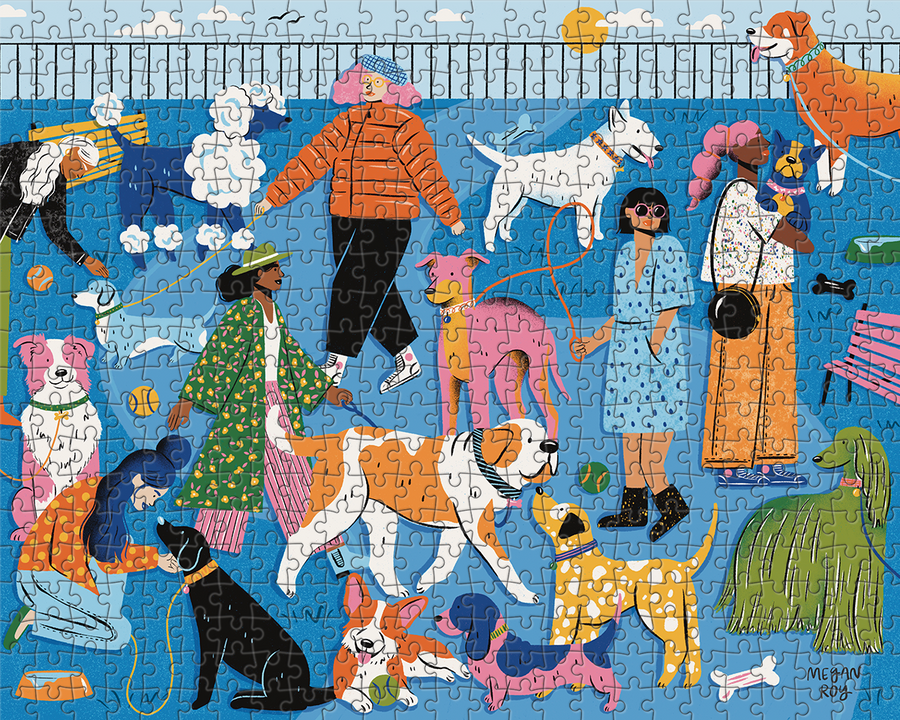 Dog Park by Megan Roy – JIGGY Puzzles