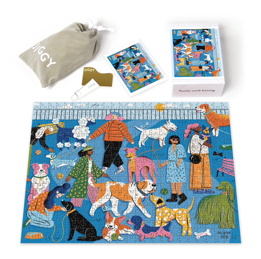 Dog Park by Megan Roy – JIGGY Puzzles