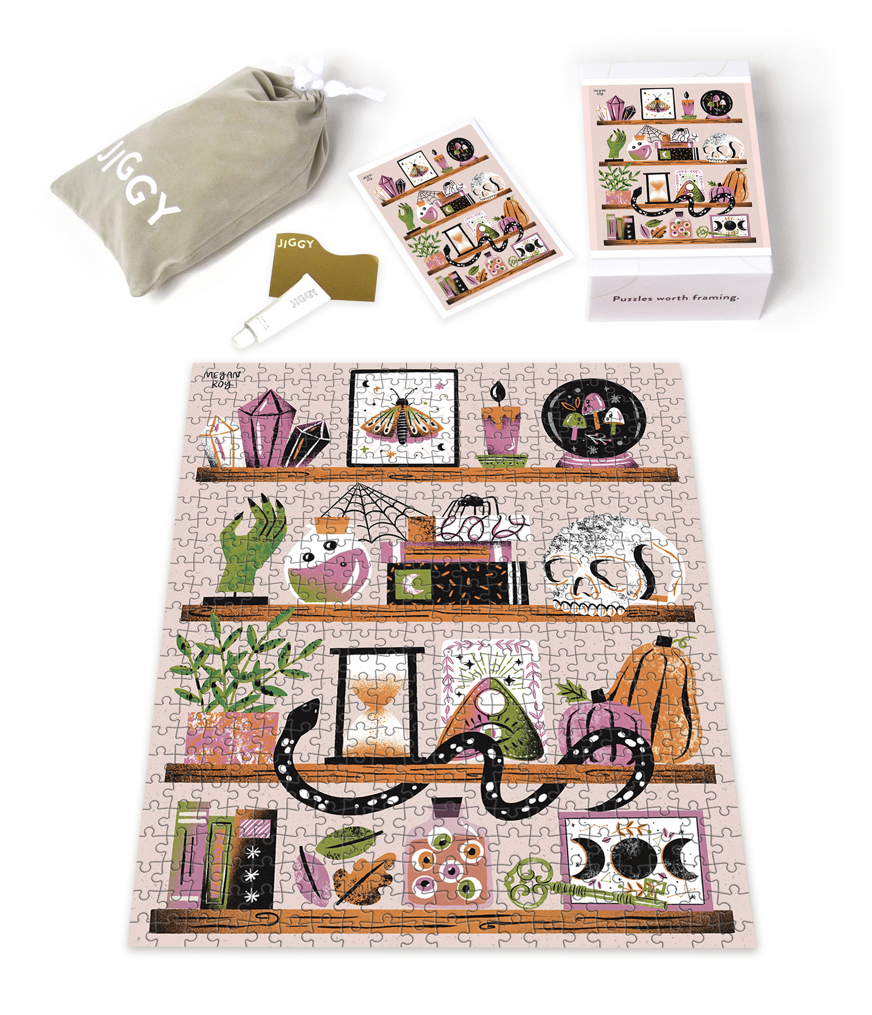 Oddities Shelf by Megan Roy – JIGGY Puzzles