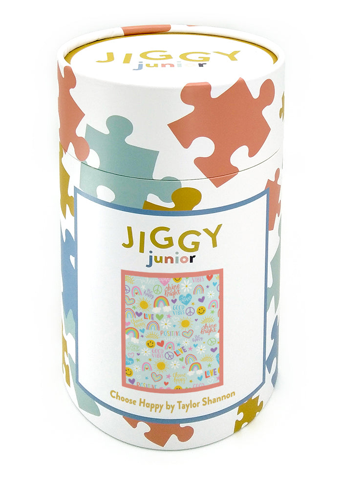 JIGGY Junior, Choose Happy by Taylor Shannon – JIGGY Puzzles
