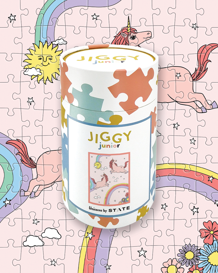 JIGGY Junior x State Bags, Unicorns – JIGGY Puzzles